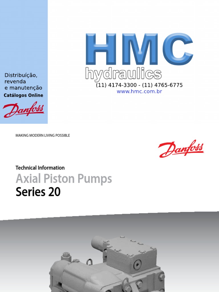Danfoss Series 20 Axial Piston Pumps s20 | PDF | Pump | Valve
