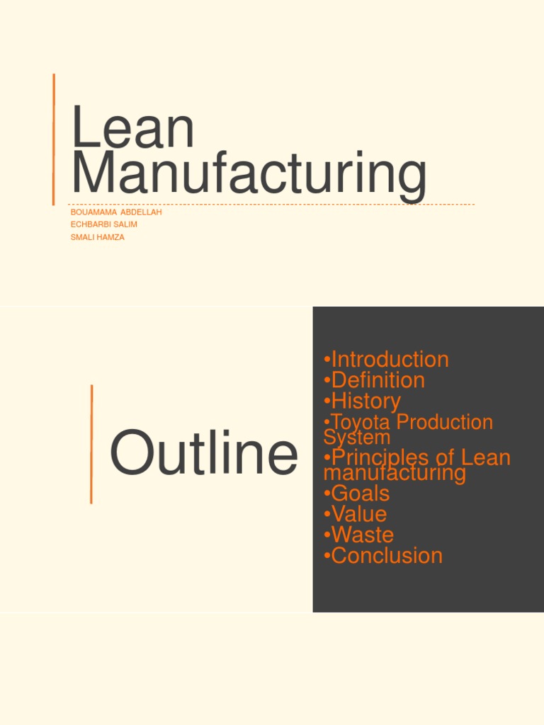 Lean Manufacturing | PDF | Lean Manufacturing | Inventory