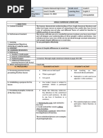 Explicit Teaching Lesson Plan in English | PDF | Verb | Lesson Plan