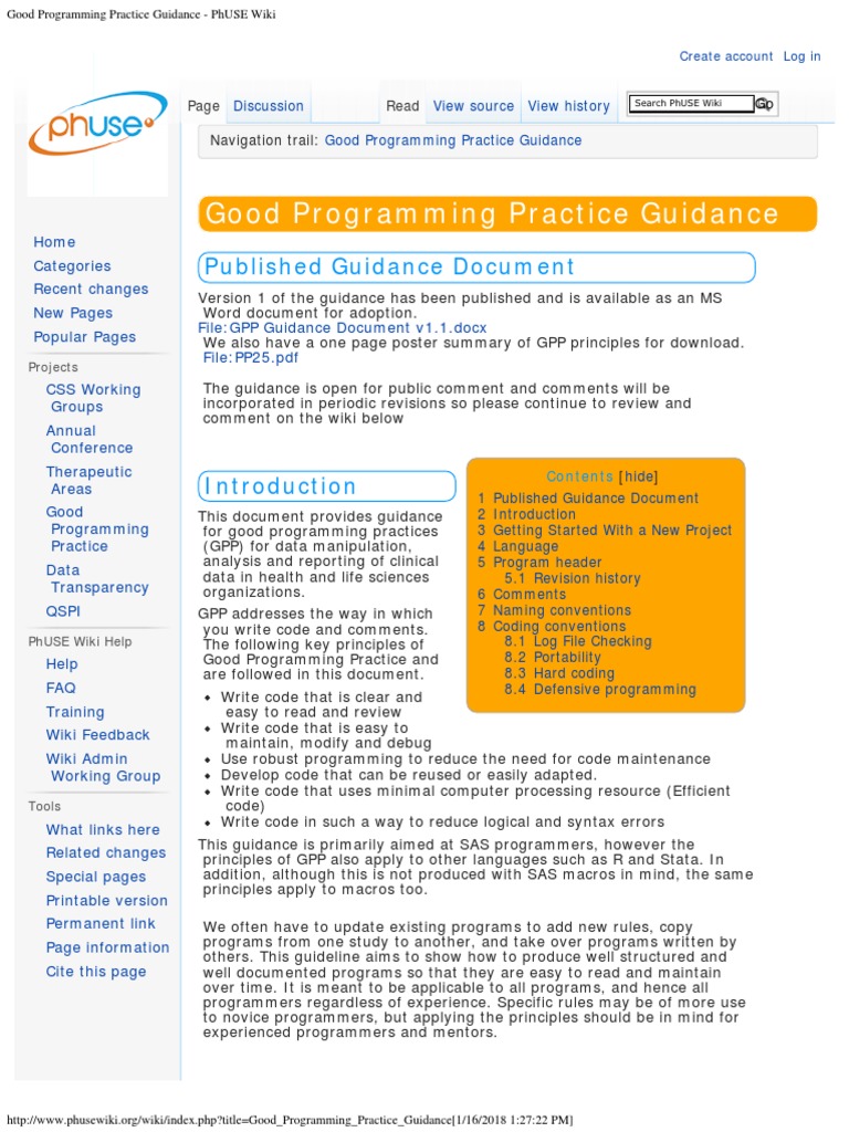 SDTM 3.1 Implementation Guide v1 01 | PDF | Wiki | Computer Programming