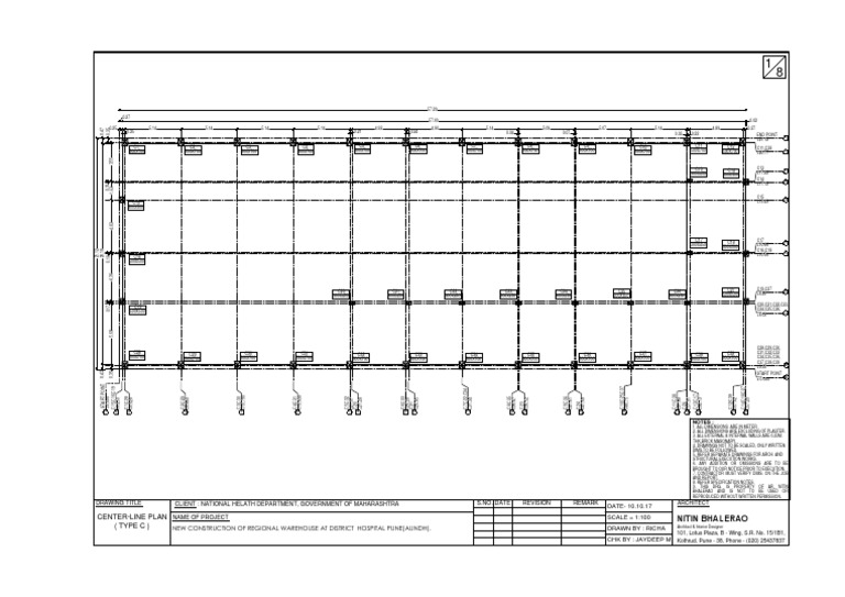 Center-Line Plan (Type C) | PDF
