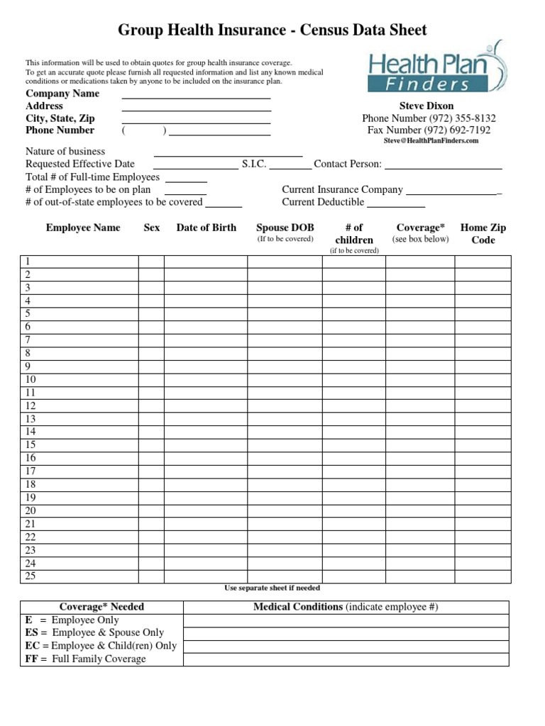 Health Insurance Quotation Template | PDF