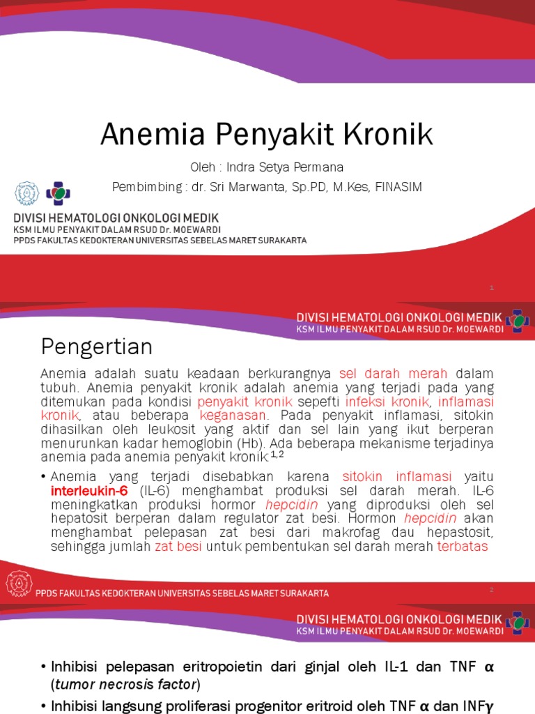 Anemia Penyakit Kronik - PPK Penatalaksaan PAPDI | PDF