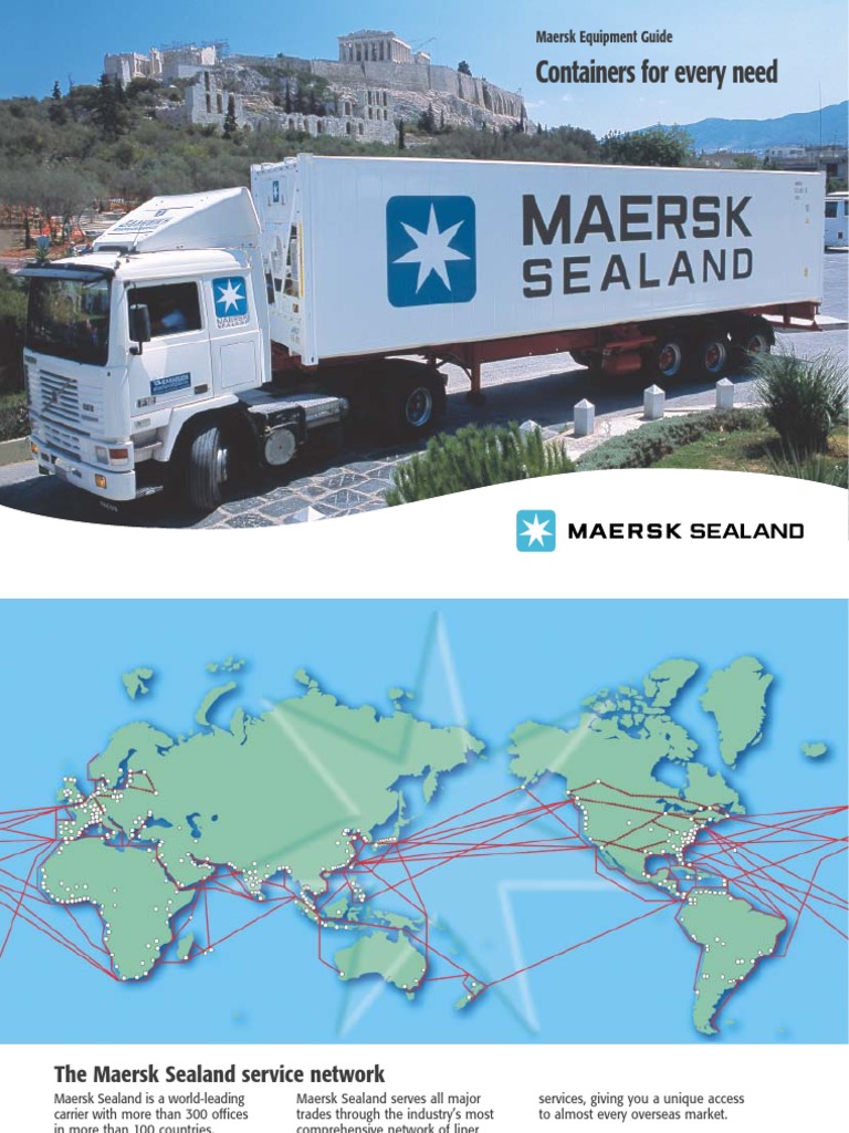 Containers For Every Need: Maersk Equipment Guide | PDF | Nature