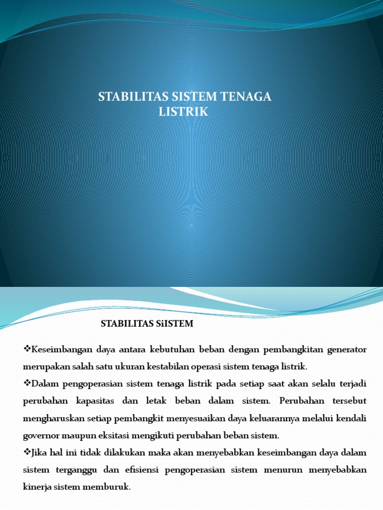 Stabilitas 1 | PDF