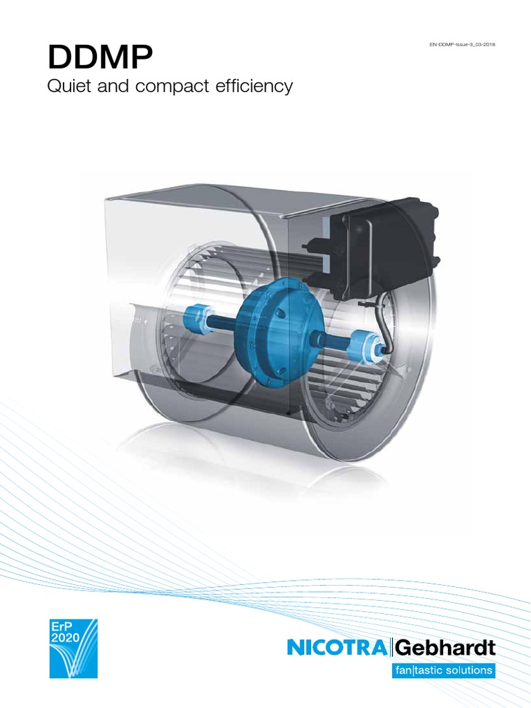 Nicotra Direct Driven Centr Fan | PDF | Electric Motor | Alternating ...
