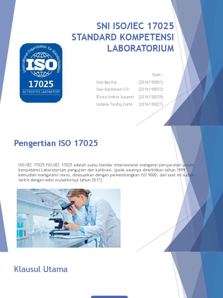 Sni Iso 17025 Fixed | PDF | Bisnis