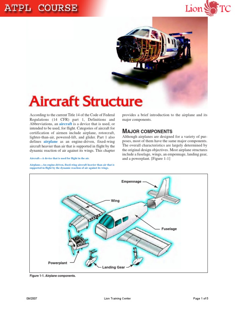 Aircraft Structure | PDF | Empennage | Flight Control Surfaces