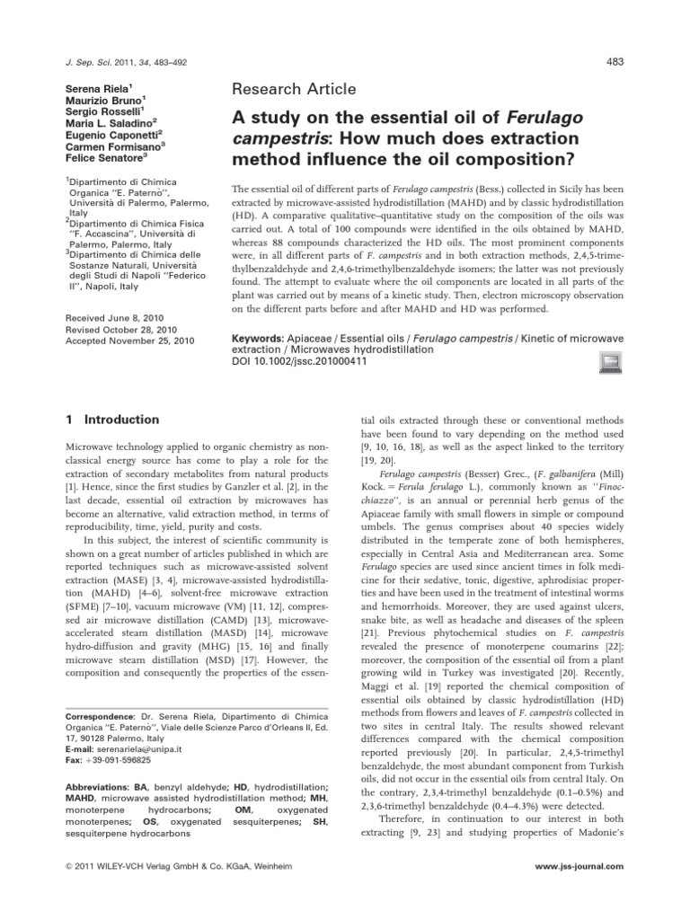 Riela Et Al-2011-Journal of Separation Science | Download Free PDF ...
