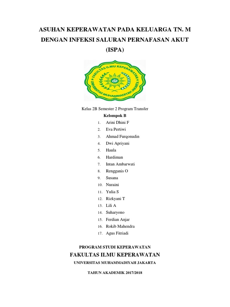 Askep Keluarga Ispa | PDF