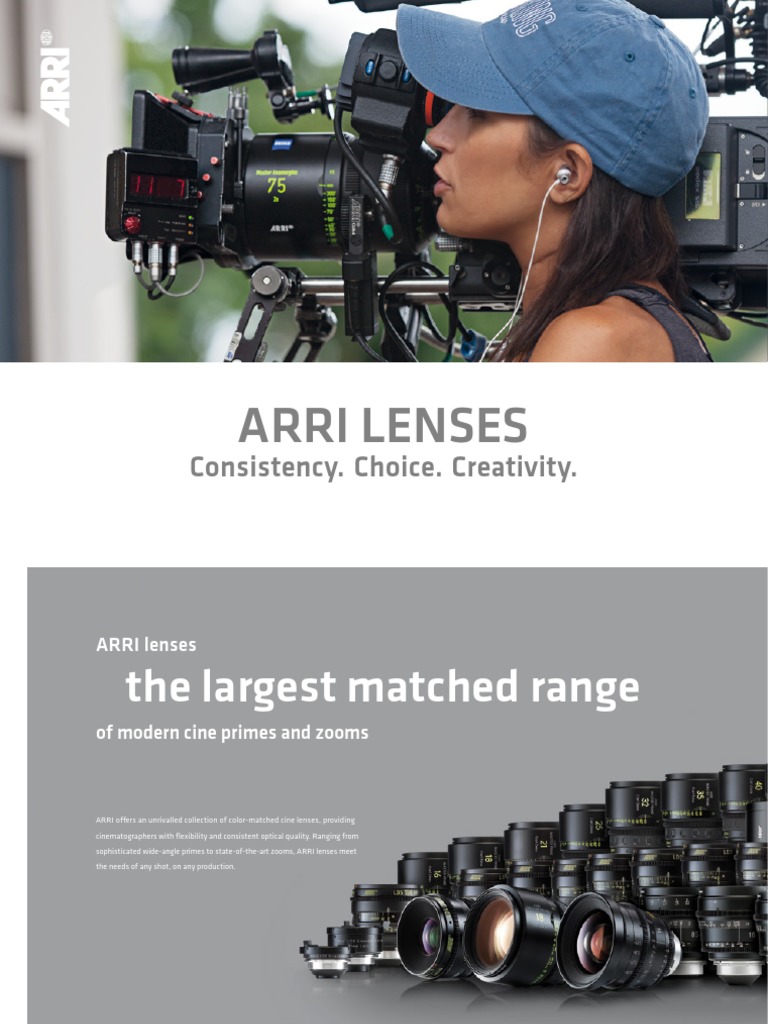 ARRI Lenses Brochure 2016 | PDF | Zoom Lens | Camera Lens