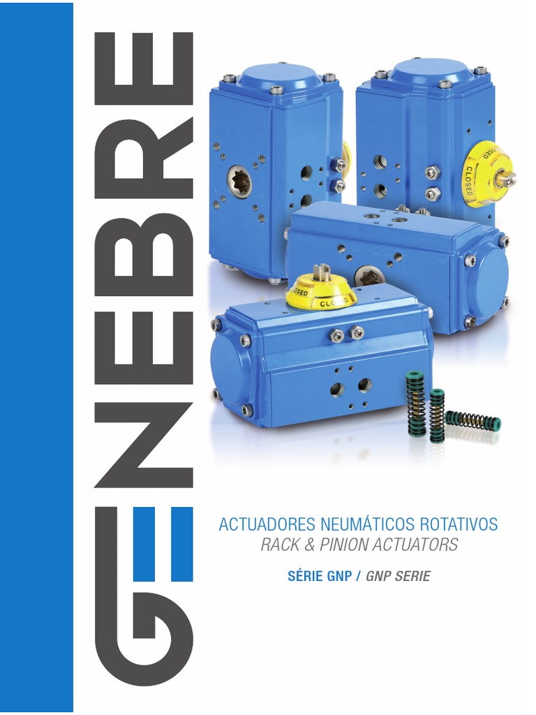 Genebre Valves and Actuators | PDF | Corrosión | Pistón