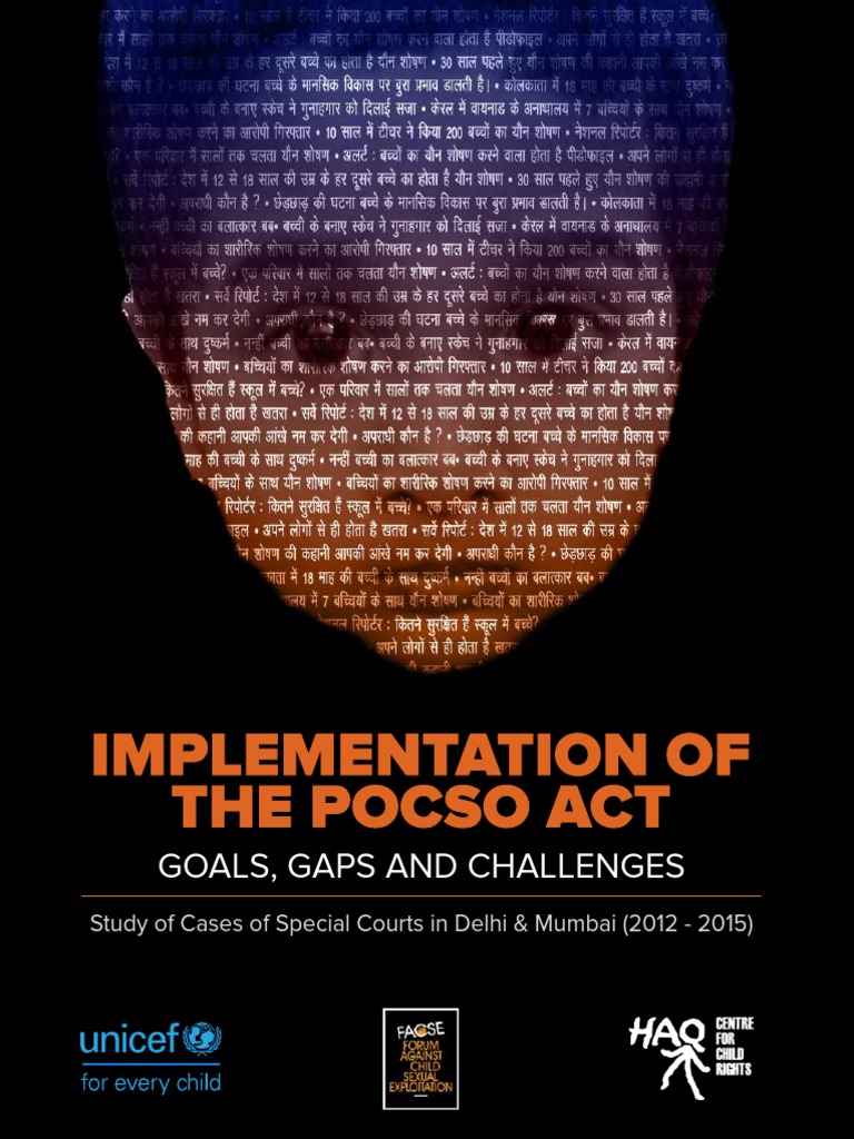 Implementation of The Pocso Act Delhi Mumbai Study Final | PDF | Child Sexual Abuse | Rape