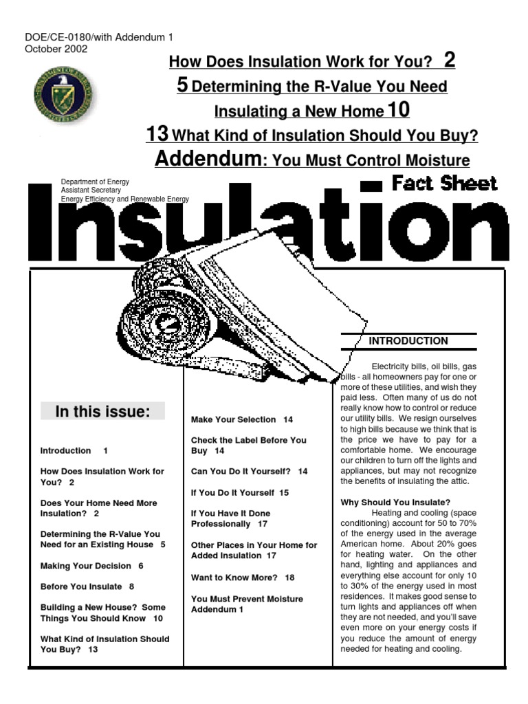 Overview Insulation | PDF