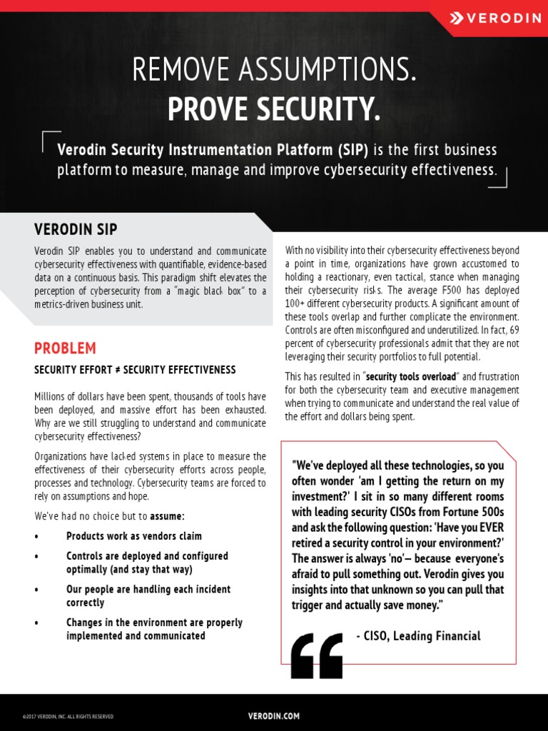 5b54ea8def1d5889014a461e - Verodin SIP Intro | PDF | Session Initiation ...