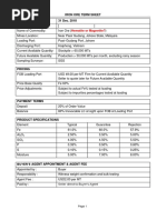 Lump Iron Sample Contract IMP Sample 2 | PDF | Arbitration | Cargo