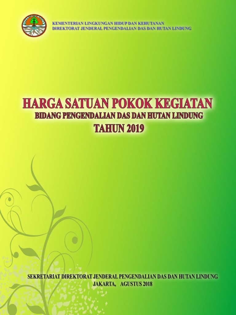 P.5 TAHUN 2018 - HSPK PDASHL 2019 - Agro Fix PDF | PDF