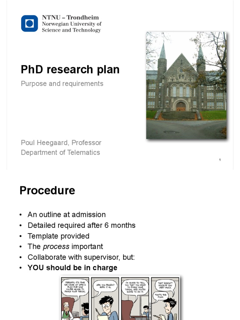 PHD Research Plan | Download Free PDF | Doctor Of Philosophy | Thesis