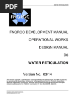 Water Reticulation Design Guidelines | PDF | Pipe (Fluid Conveyance ...
