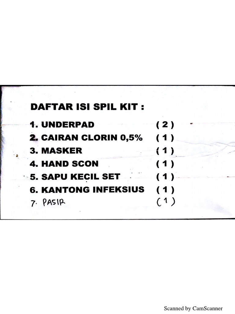 Daftar Spilkit | PDF