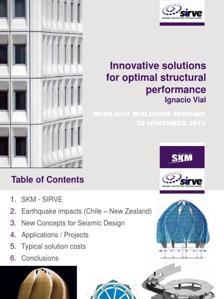 Hospital Building Base Isolation | PDF | Earthquakes | Seismology