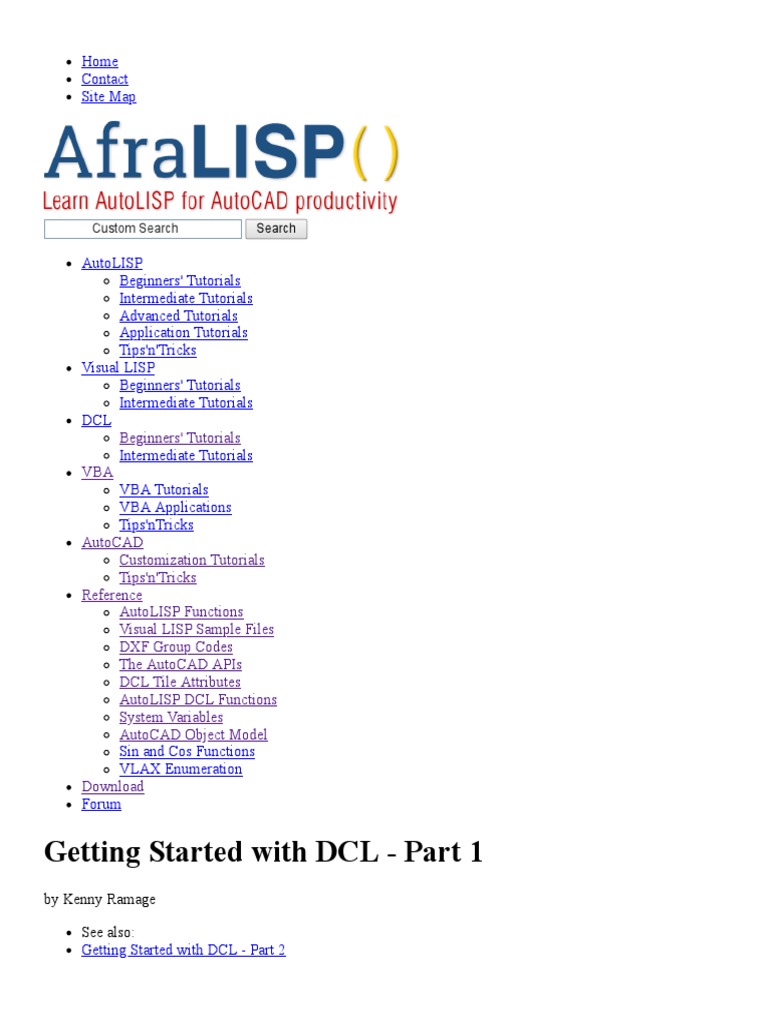 Starting With DCL Lisp | PDF | Software Engineering | Areas Of Computer Science