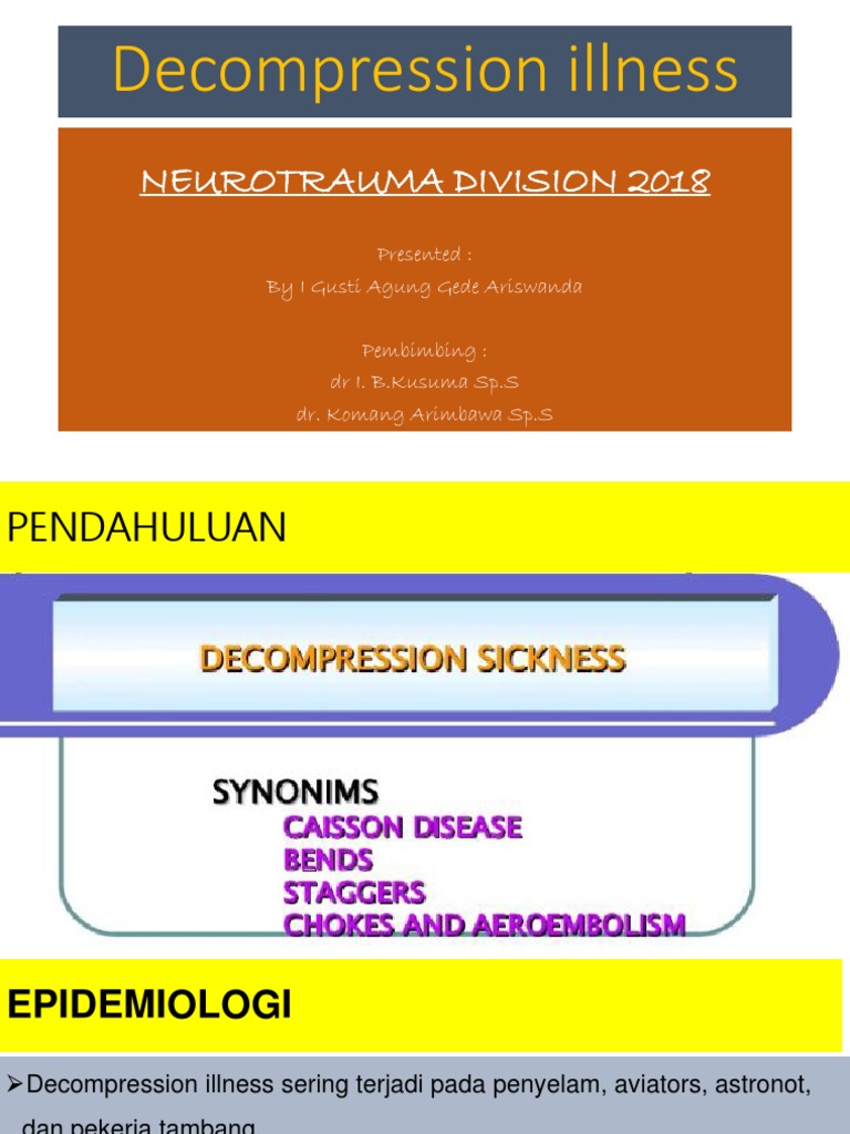 Decompression Sickness | PDF | Sains & Matematika