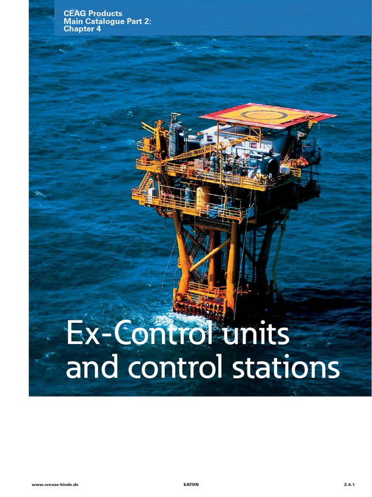 CEAG Control Stations | PDF | Switch | Manufactured Goods