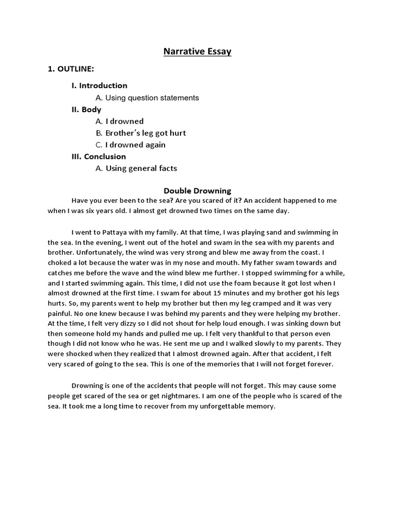 Narrative Essay | PDF