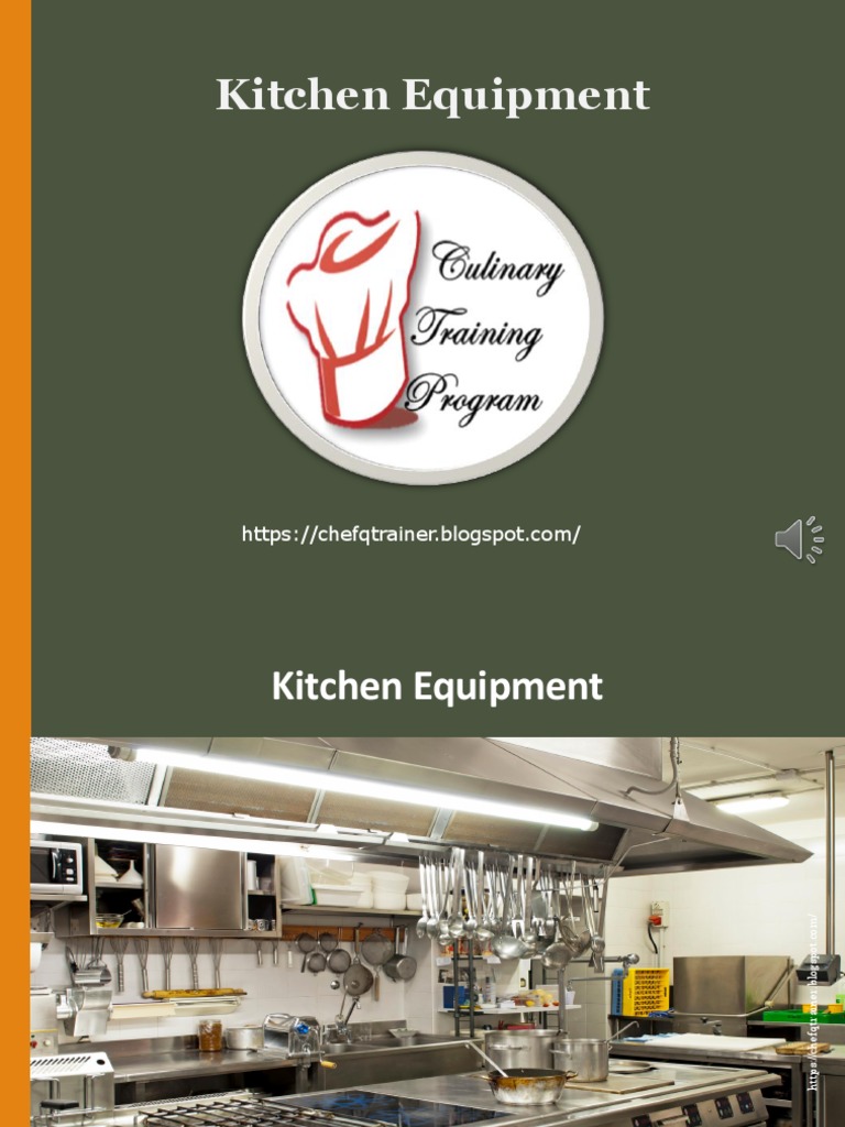 Kitchen Equipment | PDF | Kitchen Utensil | Kitchen