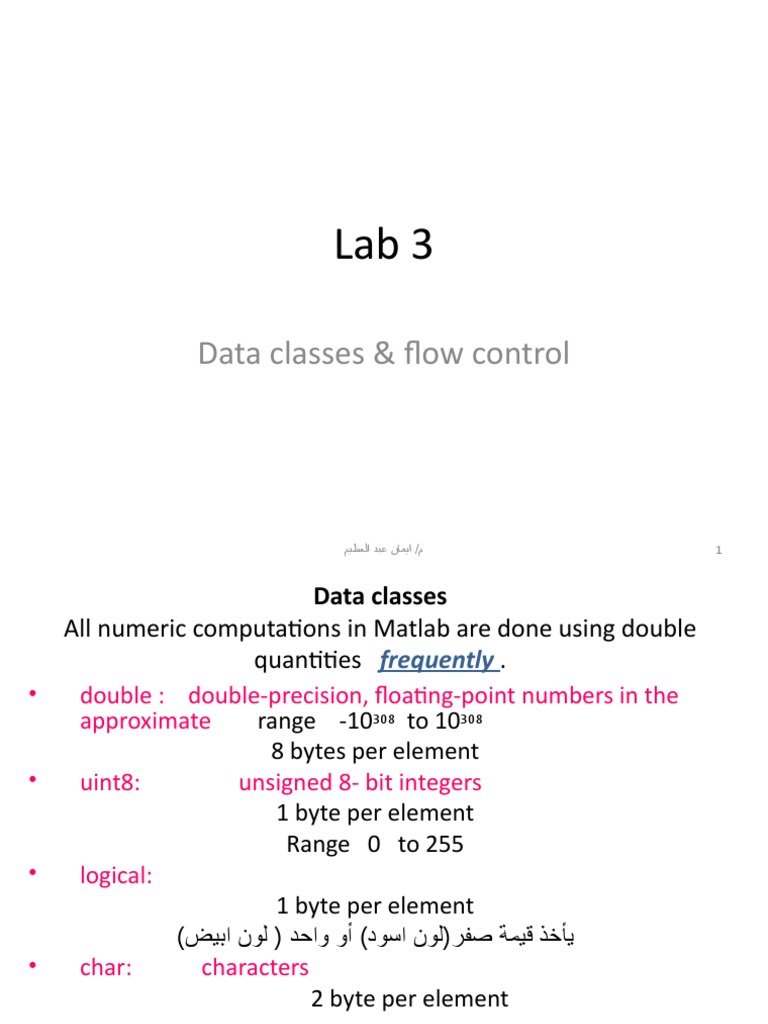 Lab 3 Matlab | PDF | Rgb Color Model | Matrix (Mathematics)