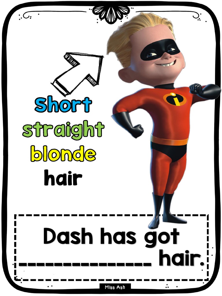 Description Flashcards With The Incredibles | PDF