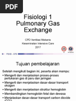 Ventilasi dan Perfusi Paru: Proses Gas | PDF | Pernapasan | Pembuluh Darah