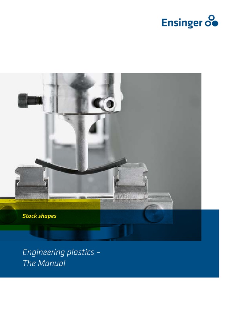 Ensinger Manual | PDF | Thermoplastic | Plastic