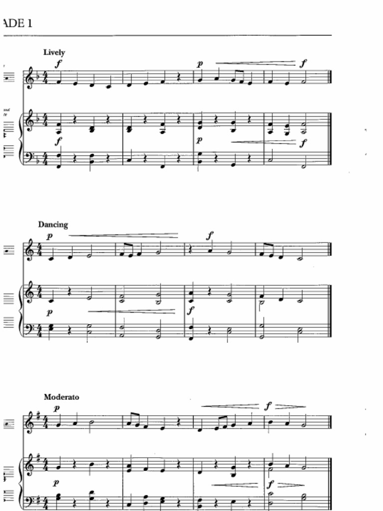 ABRSM Sight Singing Grade 1-5 | PDF