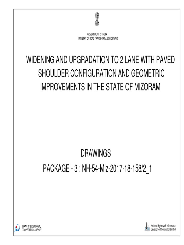 NH54 P3 Drawing PDF | PDF | Land Transport | Road Transport
