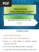 Civic Education Lecture Notes | PDF | Civics | Civic Engagement