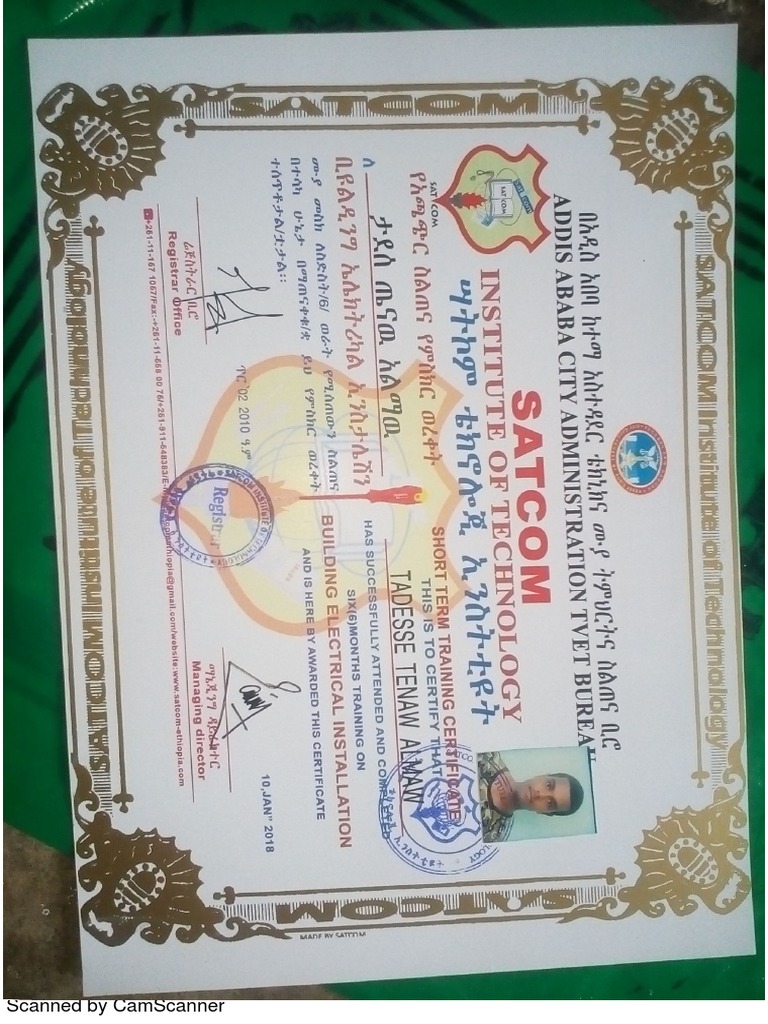 Sat Certificate | PDF