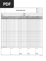 Tool Life Monitoring Sheet: Machine No. No. of Cutting Edge Insert Name ...