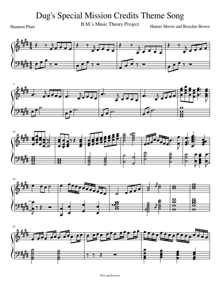 BMs Music Theory Project | PDF | Performing Arts | Leisure