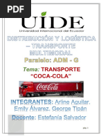 Gestión del Almacén de Coca-Cola | PDF | Logística | Inventario