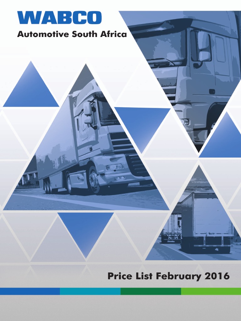 Wabco Price List Feb 2016 Rev PDF | Download Free PDF | Anti Lock ...