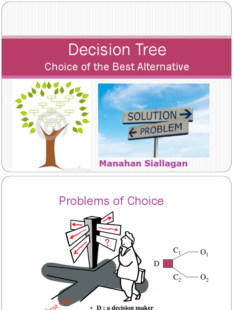Basic Decision Tree Pdf Probability Decision Making