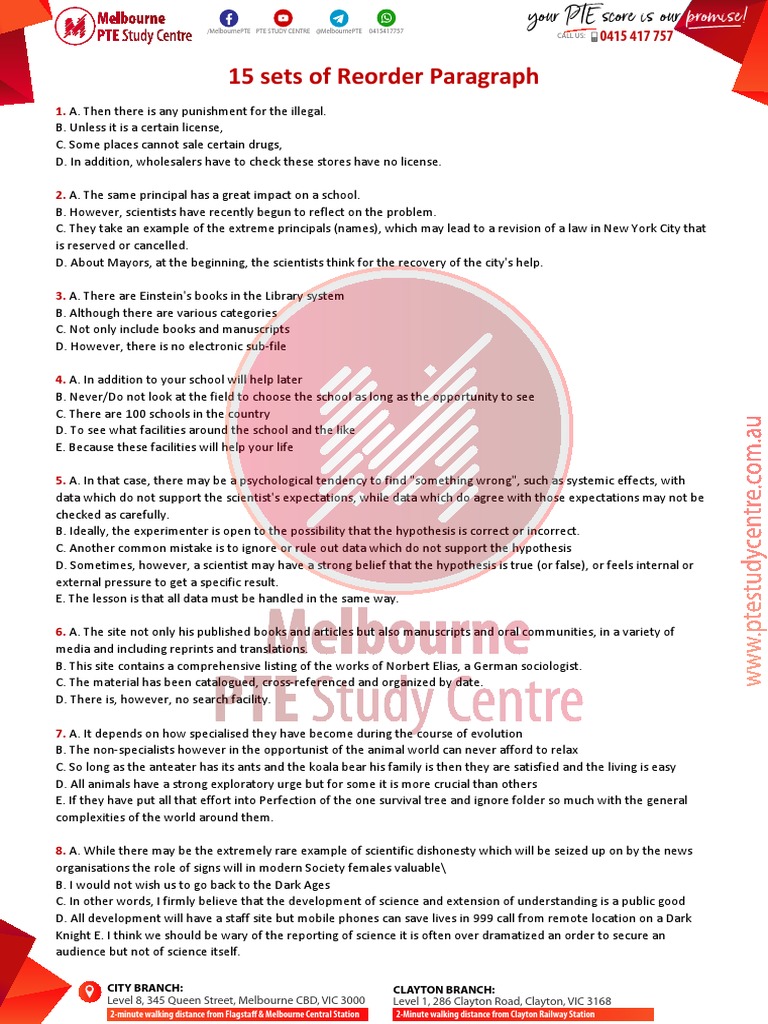 Reorder Paragraph Prediction File | PDF | Evolution | Paleontology
