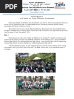 Narrative Report BSP | PDF | Scouting | Youth Movements