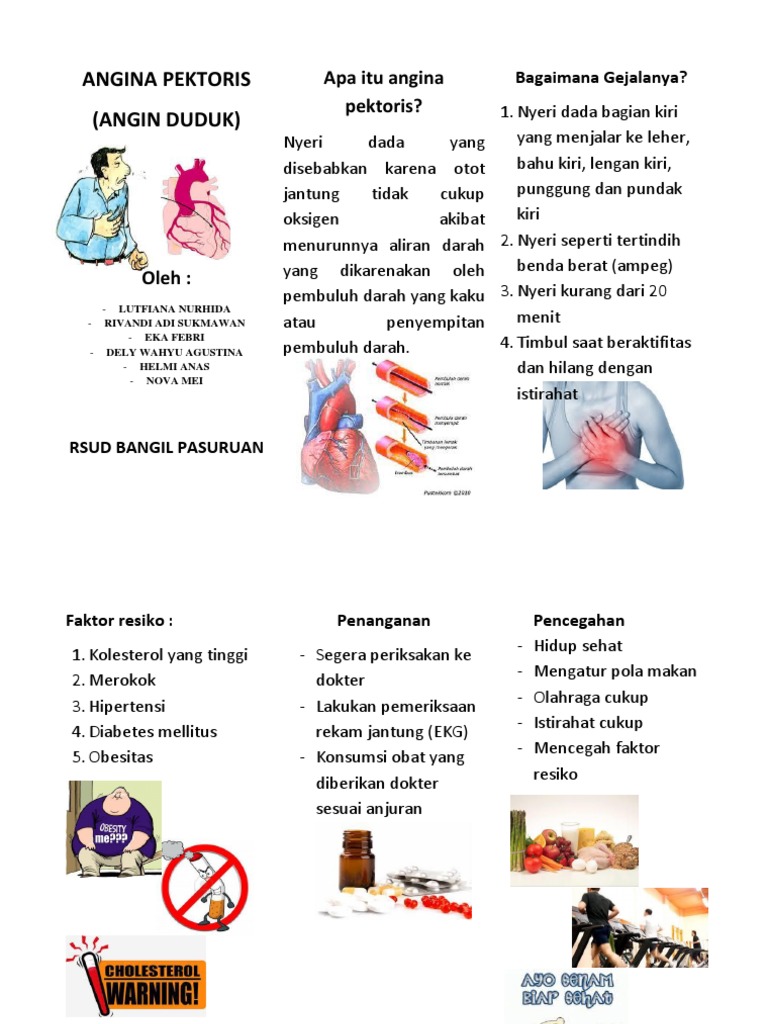 Leaflet Angina | PDF