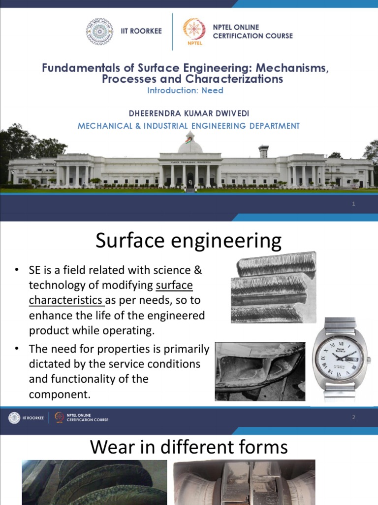 Surface Engineering Notes | PDF | Fracture | Friction