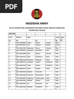 Nysc ONLINE-REGISTRATION Form-4 | PDF | Social Science
