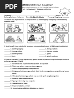 G4 Q2 Worksheet - GMRC | PDF