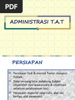 Panduan Lengkap Tes TAT: Struktur & Tema | PDF